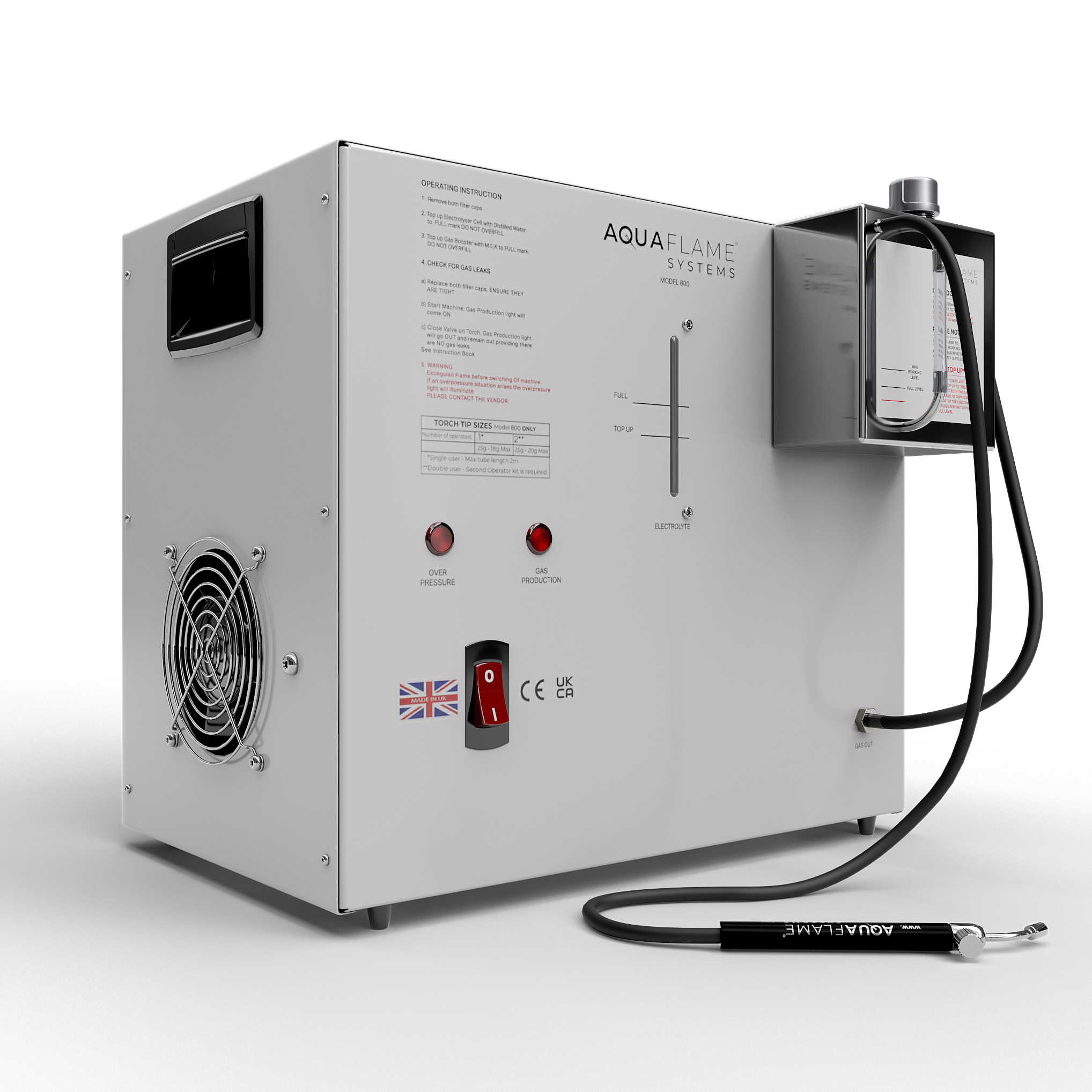 Model 800 - Aquaflame Systems